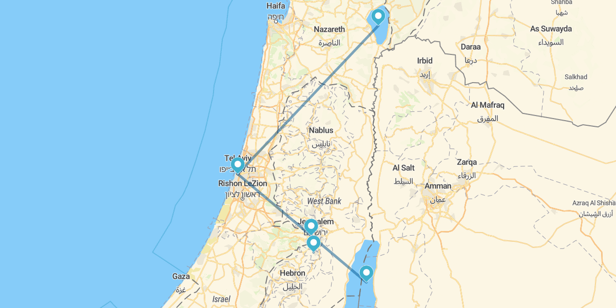 Israel: Tel Aviv, Galilea, Mar Muerto y Jerusalén desde 1264 €. El ...