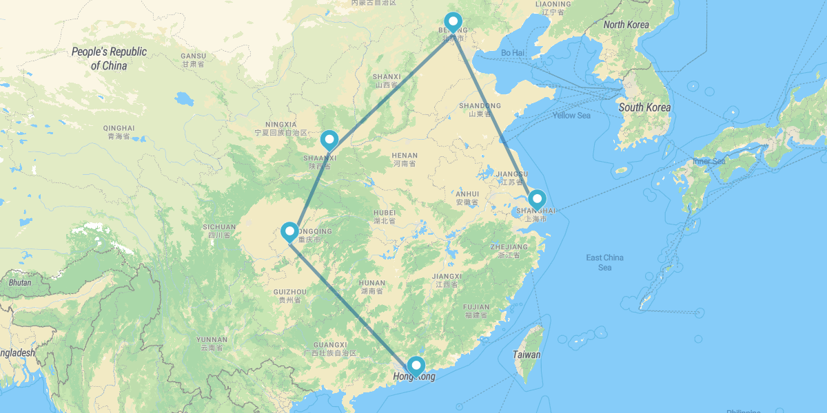 China: Shanghái, Pekín, Xian, Chongqing y Hong Kong desde 1,864 €. El ...